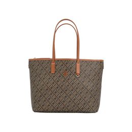 Tommy Hilfiger Damen Tragetasche &raquo;TH MONOPLAY TOTE LE&laquo; Damen Schultertasche, Henkeltasche, Shopper mit Allover-Print