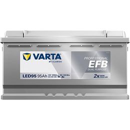 Varta Starterbatterie PROFESSIONAL DUAL PURPOSE EFB 12 V, 95 Ah, 850 A 932095085K312 12V 95Ah 850A