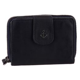 Harbour 2nd Damen Harbour 2nd &raquo;Harbour Second Wallet Is&laquo; Unisex Geldbeutel, Portemonnaie mit Anker-Schmuckelement blau