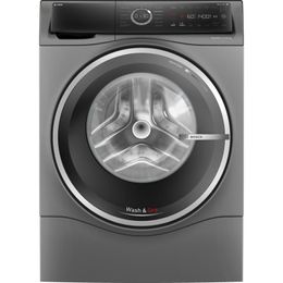 Bosch Waschtrockner &raquo;WNC254AS0&laquo; Serie 8 10,5 kg /6 kg 70 dB(A) Wash & Dry 45', automatische Waschmitteldosierung i-Dos, Home Connect grau Iron Assist 