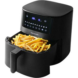 Hanseatic Hei&szlig;luftfritteuse &raquo;HAF651650BCU&laquo; 1650 W schwarz Hei&szlig;luftfritteuse