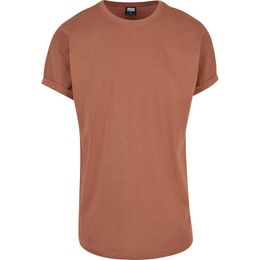 Urban Classics Herren Urban Classics T-Shirt &raquo; Herren Long Shaped Turnup Tee&laquo; 1 Stk. S