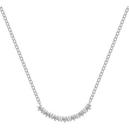 Firetti Damen Kette mit Anh&auml;nger &raquo;Schmuck Geschenk Silber 925 Halsschmuck Ankerkette Sterne&laquo; Made in Germany - mit Zirkonia (synth.) silber
