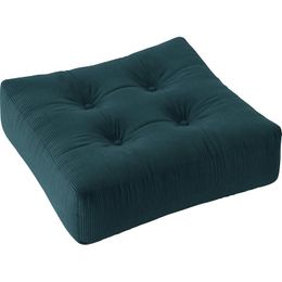 Karup Design Pouf &raquo;More Pouf&laquo; blau Stoff