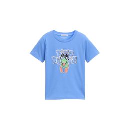 Tom Tailor Jungen Tom Tailor T-Shirt mit Druck und Wendepailletten blau 92/98