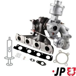JP Group Lader, Aufladung 1117407500 inkl. Dichtungssatz f&uuml;r SEAT AUDI VAG 06H145701G 06H145701F 06H145701E