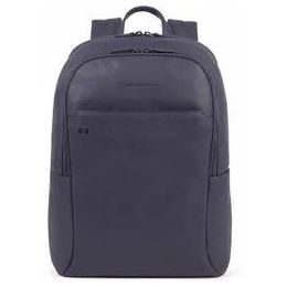 Piquadro Black Square Gro&szlig;er Laptoprucksack 15,6" mit iPad&reg;-Fach oceanblau