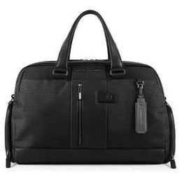 Piquadro Brief Reisetasche mit Schuhfach black