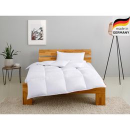 OTTO home Kassettenbett + Kopfkissen &raquo;RINA, Bettdecke in 135x200 & 155x220 cm, 2-tlg.&laquo; Set mit Kissen 40x80 cm, 80x80 cm f&uuml;r Herbst, Winter, Made in 
