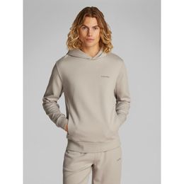 Calvin Klein Herren Kapuzensweatshirt &raquo;MICRO LOGO HOODIE&laquo;, mit K&auml;ngurutasche grau XXL
