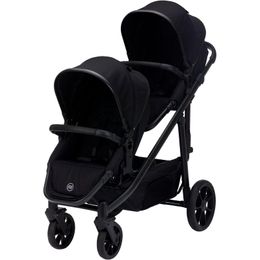 fillikid Zwillings-Kombikinderwagen &raquo;Fill Two in One&laquo; 22 kg schwarz Zwillings-Kombikinderwagen