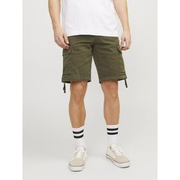 Jack & Jones Jack & Jones Herren &raquo;JPSTCOLE TUCKER CARGO SHORTS LNG SN&laquo; gr&uuml;n S, N-Gr