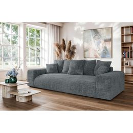 Home Affaire Big-Sofa &raquo;LAKESIDE 3-Sitzer Schlafsofa mit Bettkasten, Breite 256,5 cm&laquo; Liegefl&auml;che 168,5x195 cm, hoher Sitzkomfort, Ma&szlig;e B/T/H: 256/122/