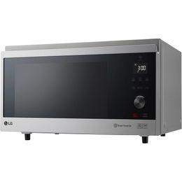 LG Mikrowelle &raquo;MJ 3965 ACS&laquo; Grill Hei&szlig;luft Mikrowelle 1900 W 1100 Watt, Hybrid-Hei&szlig;luftofen 4-in-1 schwarz Mikrowelle