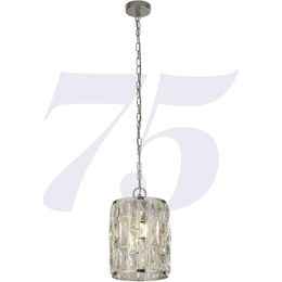 Searchlight H&auml;ngeleuchte &raquo;Bijou Pendant - Chrome Metal & Crystal Glass&laquo; E27 1 Stk.