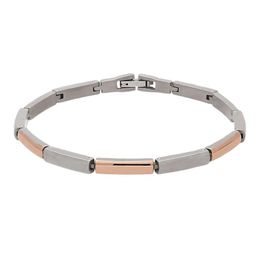 TITANIA Damen TITANIA Gliederarmband &raquo;Armb&auml;nder&laquo; bicolor rosa