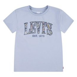 Levi's Kids M&auml;dchen Levi's Kids T-Shirt &raquo;LVG SS SEASONAL GRAPHIC TEE&laquo; blau 4 (104)