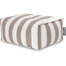 MAGMA Sitzsack &raquo;SANTORIN Roll&laquo; 1 Stk. tlg. grau Bezug: 100% Polypropylen