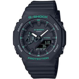 Casio G-Shock Damen Casio G-SHOCK Chronograph Quarzuhr, Armbanduhr, Damen, Herren, digital, bis 20 bar wasserdicht schwarz