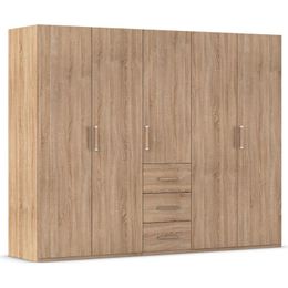 Rauch Dreht&uuml;renschrank &raquo;Kleiderschrank Schrank Garderobe Schlafzimmerschrank EVELYN&laquo; in 2 H&ouml;hen 197 oder 210 cm erh&auml;ltlich, inkl. SOFT-CLOSE-FUNKTION,
