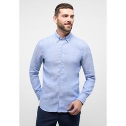 Eterna Herren &raquo;SLIM FIT&laquo; EASY IRON (b&uuml;gelleicht) blau 46, Normalgr&ouml;&szlig;en