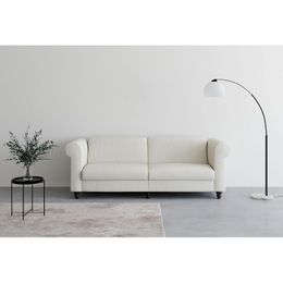3-Sitzer &raquo;Felix II, Schlafsofa 236cm, (Liegefl&auml;che 108x190cm), R&uuml;ckenlehne&laquo; 3-fach verstellbar, Sitzh&ouml;he 46 cm, Cord beige