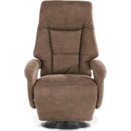Sit & More sit&more TV-Sessel &raquo;Enjoy&laquo; in Gr&ouml;&szlig;e S, wahlweise mit Motor und Aufstehhilfe braun Luxus-Microfaser (100% Polyester);Luxus-Kunstleder;NaturLEDER (