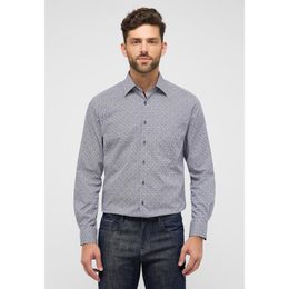 Eterna Herren Langarmhemd &raquo;MODERN FIT&laquo; NON IRON (b&uuml;gelfrei) blau 44, Normalgr&ouml;&szlig;en