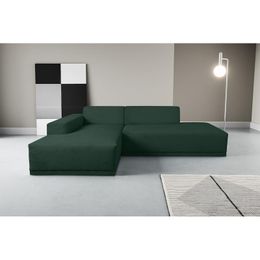 WERK2 Ecksofa &raquo;Apollo, hoher Sitzkomfort, aktuelles Design, Breite 264cm, L-Form&laquo; Puristisches Design mit maximalem Komfort 100% Polyester