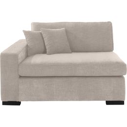 Home Affaire Sofaelement &raquo;Skara XXL&laquo; Modul XXL - zum eigenen Zusammenstellen, Armlehne links/rechts w&auml;hlbar beige 100% Polyester