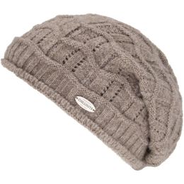 Chillouts Damen Chillouts &raquo;Maira Hat&laquo; mit weichem Lochstrickmuster grau