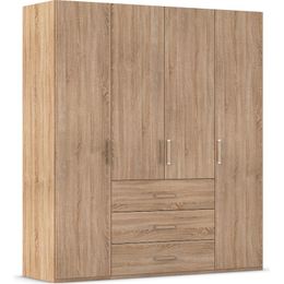 Rauch Dreht&uuml;renschrank &raquo;Kleiderschrank Schrank Garderobe Schlafzimmerschrank EVELYN&laquo; in 2 H&ouml;hen 197 oder 210 cm erh&auml;ltlich, inkl. SOFT-CLOSE-FUNKTION,