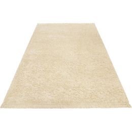 Esprit Hochflor-Teppich &raquo;Dantep, ESP-80261&laquo; rechteckig 35 mm H&ouml;he Langflor, Shaggy, sehr weich, mit Fransen, auch als L&auml;ufer, Wohnzimmer beige Polypropylen (