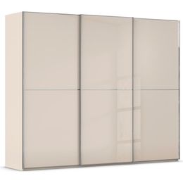 Rauch Schwebet&uuml;renschrank &raquo;Kleiderschrank Schrank Garderobe Schlafzimmerschrank SCALE-DUO&laquo; edle zweigeteilte T&uuml;ren Glas-Front mit 3 Zierleisten MADE 
