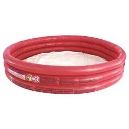 Bestway Planschbecken 3 Ring rot Kinder Baby Pool 122x25 cm