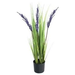 Deko Pflanze Kunstpflanze Lavendel mit &lsaquo;bertopf 75 cm H&circ;he