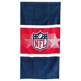 Herding NFL Velour Badetuch 80 x 150 cm rot/blau Baumwolle Handtuch Saunatuch