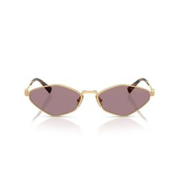 Miu Miu Sunglasses female Gold size 56