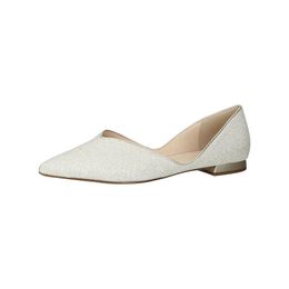 H&ouml;gl H&ouml;gl Damen Ballerina &raquo; Ballerinas Leder&laquo; silber 34,5