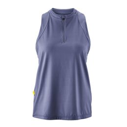 Gonso Damen Radtrikot &raquo;Adventure Jersey Sleeveless W&laquo; Leicht, schnell trocknend, optimaler Feuchtigkeitstransport blau 46