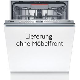 Bosch vollintegrierbarer Geschirrsp&uuml;ler Serie 4 &raquo;SMV4EVX08E&laquo; 14 Ma&szlig;gedecke silber Hygienelevel best&auml;tigt f&uuml;r das Eco 50 &deg;C Programm und ein noch 