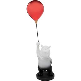 KARE Dekofigur &raquo;Deko Figur Balloon Bear&laquo; rot Glas, Polyresin