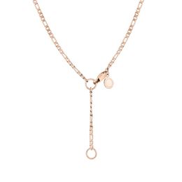 Cool Time Damen Cool Time Charm-Kette &raquo;Schmuck Geschenk Edelstahl Halskette The Cool Chunky Chain&laquo; rosa