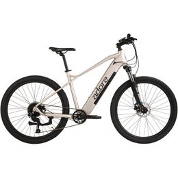 Adore Unisex &raquo;GV-650&laquo; 9 Gang Shimano Cues Schaltwerk Kettenschaltung Heckmotor 250 W Pedelec, Elektrofahrrad f&uuml;r Damen u. Herren, MTB silber