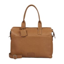Burkely Damen Henkeltasche &raquo;Burkely Taschen Leder&laquo; braun