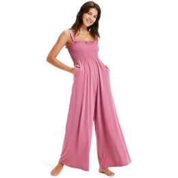 Roxy Damen Jumpsuit &raquo;Just Passing By&laquo; rosa XXL, US-Gr&ouml;&szlig;en