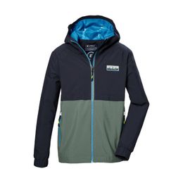 Killtec Herren Funktionsjacke &raquo;KOS 141 BYS JCKT&laquo; Wasserdichte Kinderjacke, Colourblock, reflektierend gr&uuml;n 128