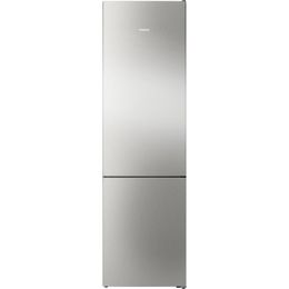 Siemens K&uuml;hl-/Gefrierkombination iQ300 &raquo;KG39N2IAG&laquo; 203 cm hoch 60 cm breit silber Hochglanz-R&uuml;ckwand mit multiAirflow: gleichm&auml;&szlig;ig gek&uuml;hlte 