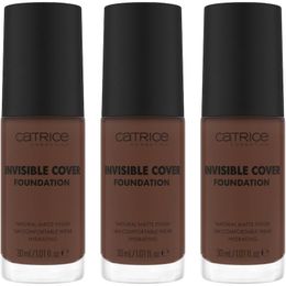 Catrice Damen &raquo;Invisible Cover Foundation&laquo; mit langanhaltendem Finish braun
