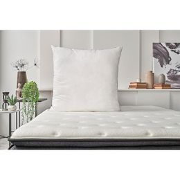 Yatas Bedding Kopfkissen &raquo;Dacron Climarelle . Kopfkissen 80x80 cm&laquo; 1 Stk. tlg. k&uuml;hlende Wirkung, allergiker geeignet (Hausstauballergiker) wei&szlig; Kopfkissen Bezug: 